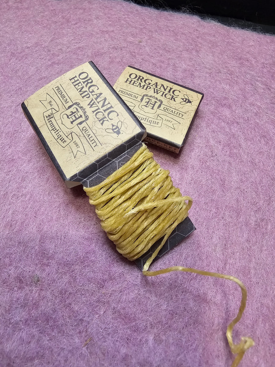 Organic Hemp Wick – The Wool Stash