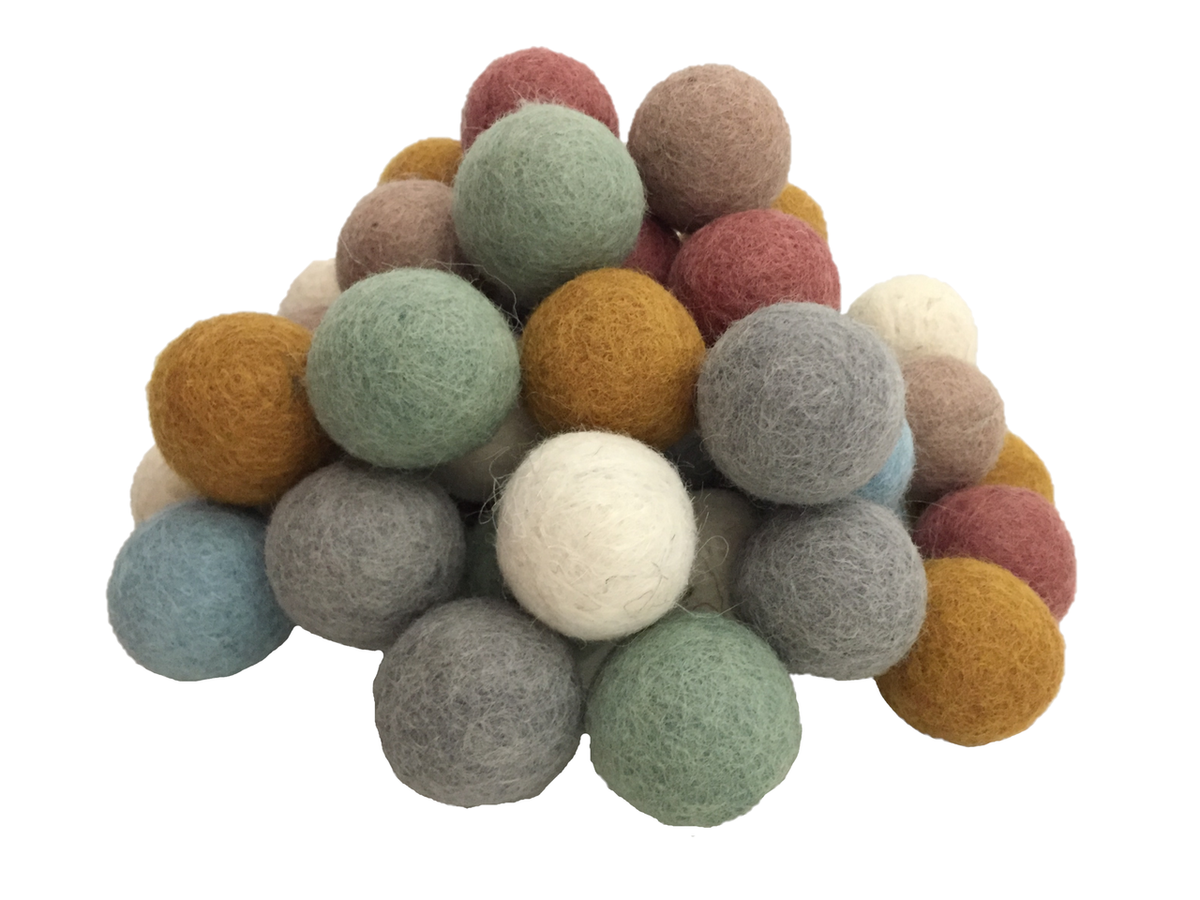 Large Felt Balls – The Wool Stash